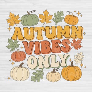 Fall PNG Bundle, Autumn Clipart Pack, Pumpkin Spice Sublimation ...