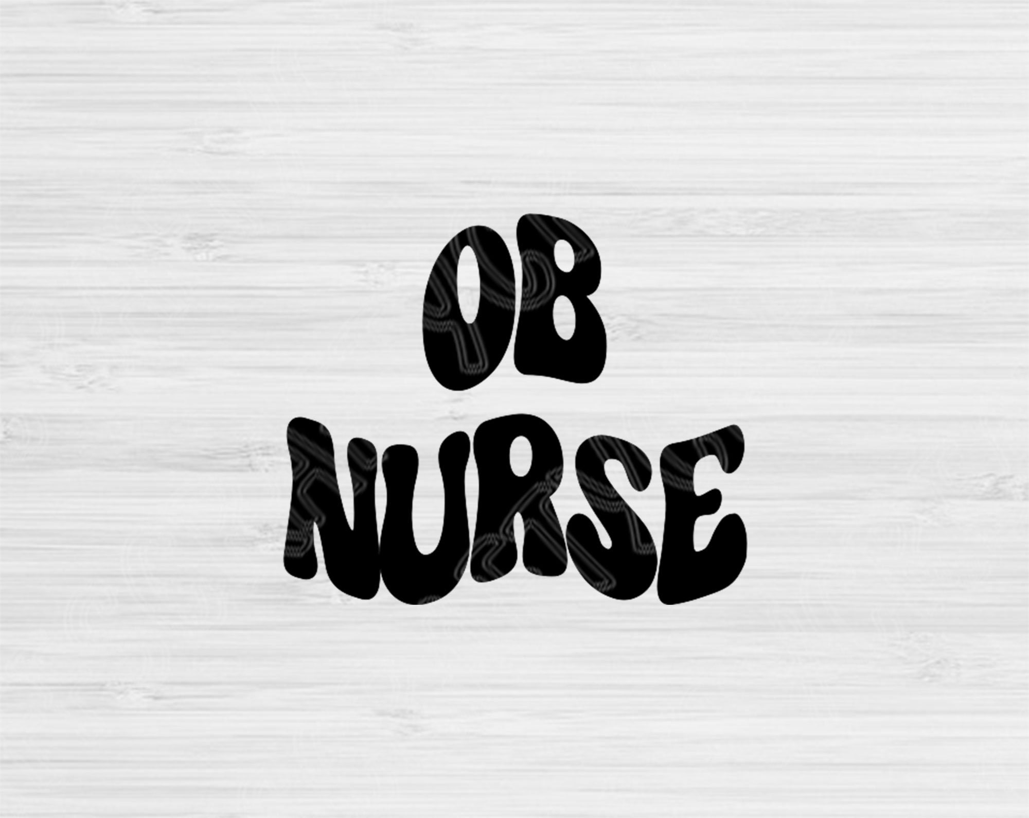 OB Nurse Svg Dxf Png Eps Cut Files Labor and Delivery Svg - Etsy