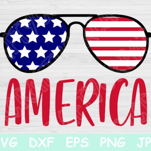 America Svg, 4th of July Svg. Patriotic Svg Files for Cricut. Fourth of ...