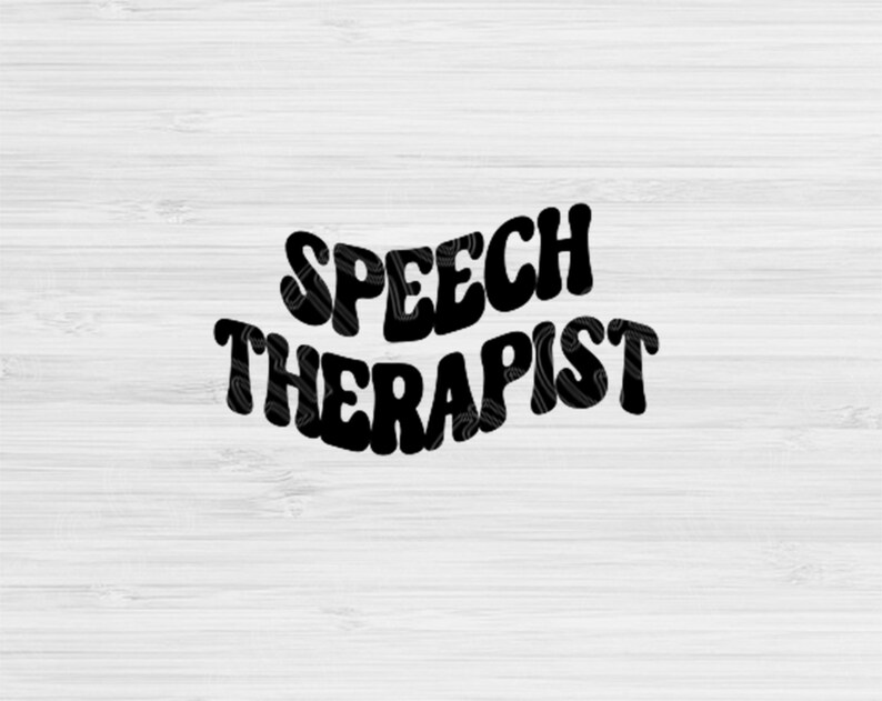 Speech Therapist Svg Dxf Png Cut Files Speech Therapy Svg - Etsy