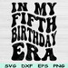 Warning Birthday in Progress Svg Files for Cricut, Birthday Svg, Girls ...