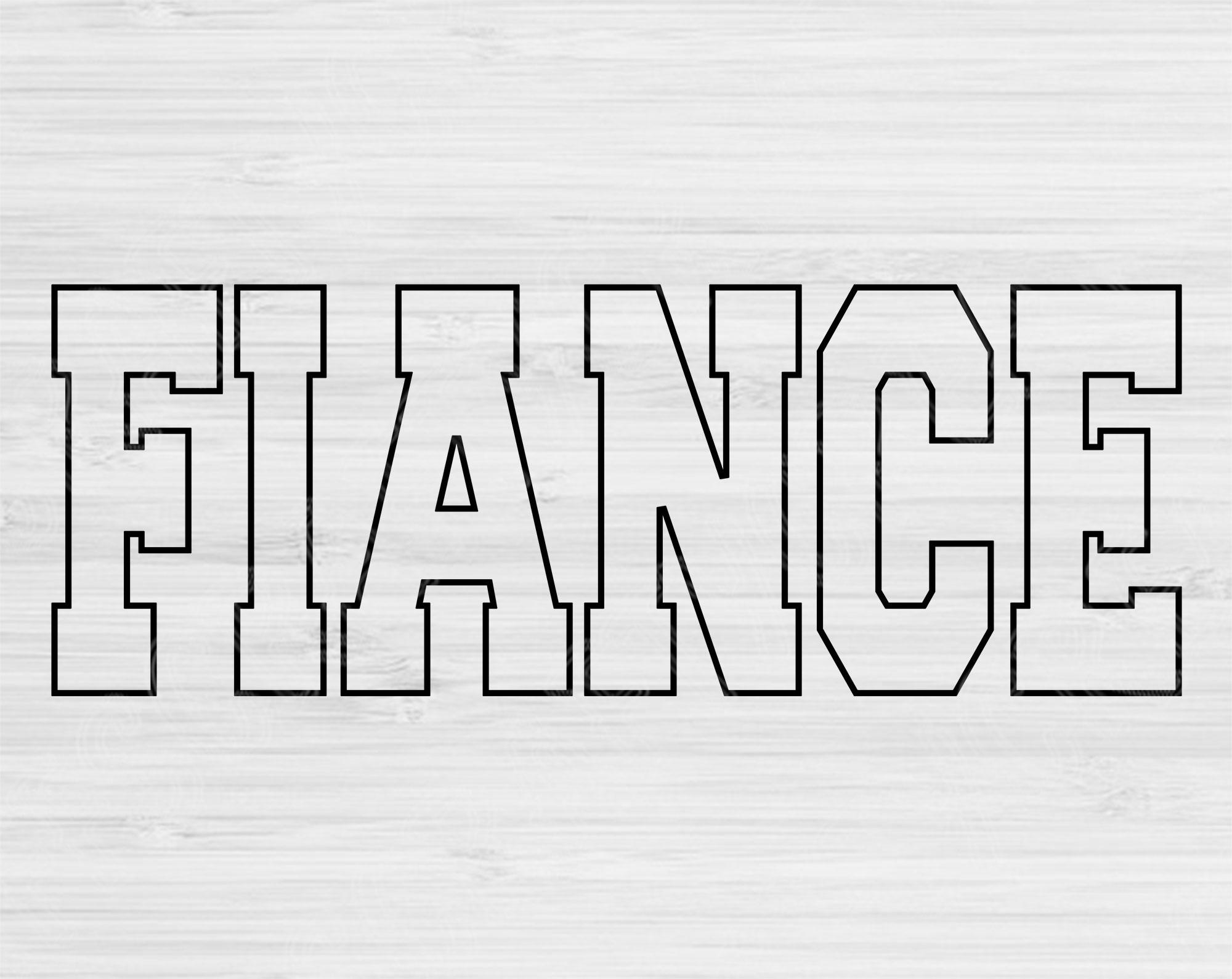Fiance Era Svg Dxf Cut File, Fiance Png, Engaged Svg Files for Cricut ...