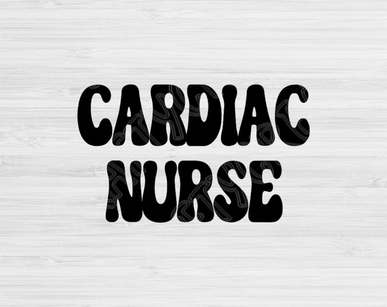 Cardiac Nurse Svg Heart Nurse Svg File for Cricut Medical - Etsy