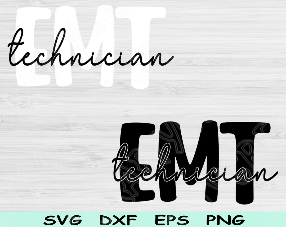 EMT Svg Dxf Png Cut Files, Paramedic Svg, Medic Svg Files for Cricut ...