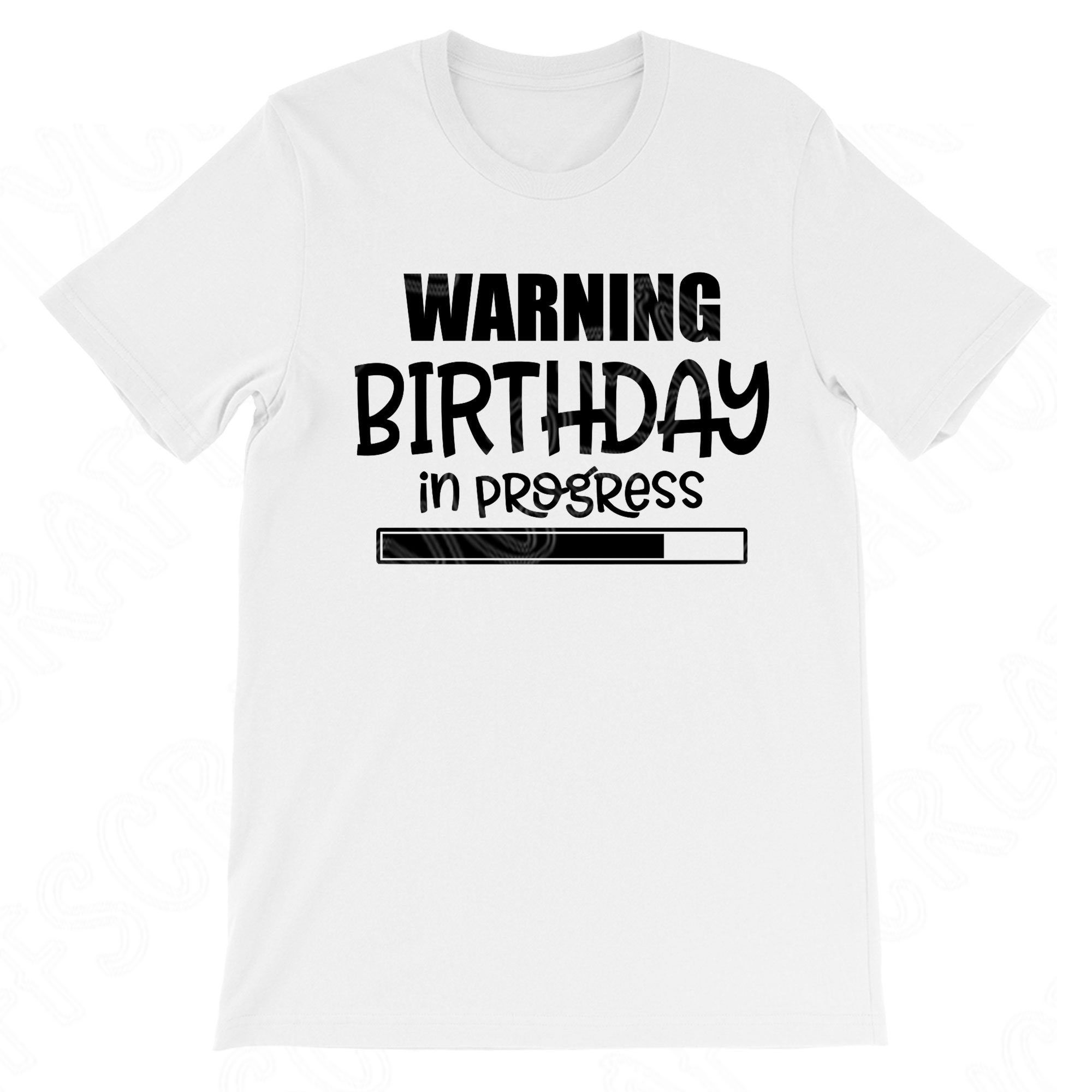 Warning Birthday in Progress Svg Files for Cricut Birthday | Etsy