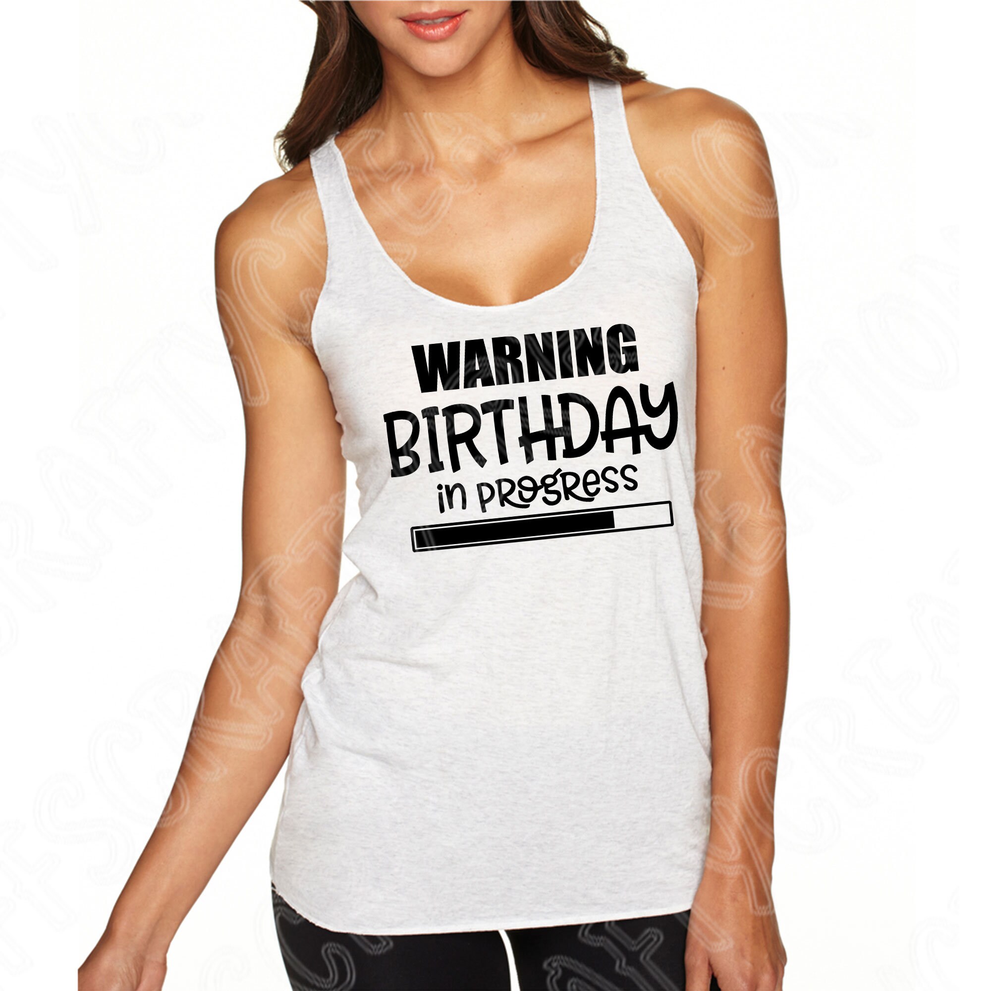 Warning Birthday in Progress Svg Files for Cricut Birthday | Etsy