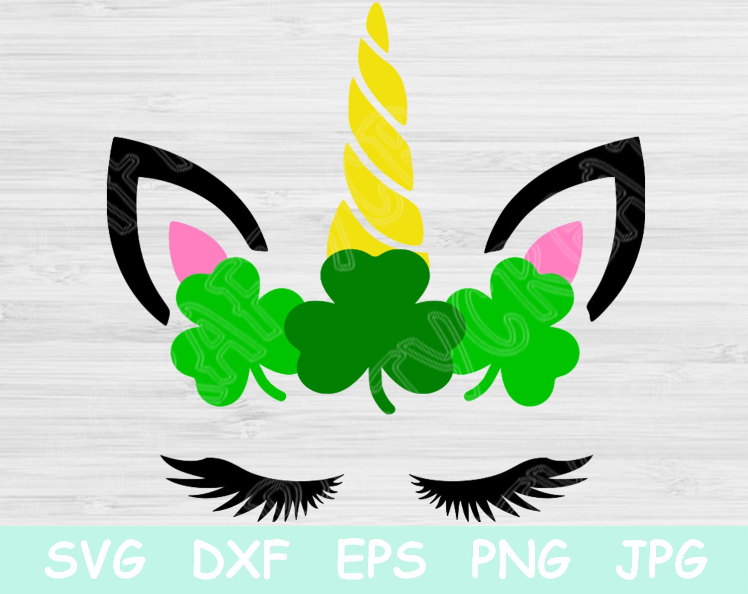 St Patricks Day Unicorn Svg St Patricks Day Svg Files for | Etsy