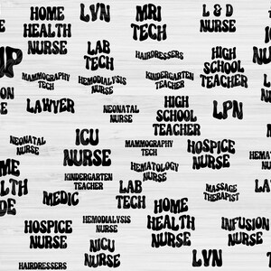 Occupation Svg Bundle, Healthcare Worker Svg, Medical Profession Cricut ...