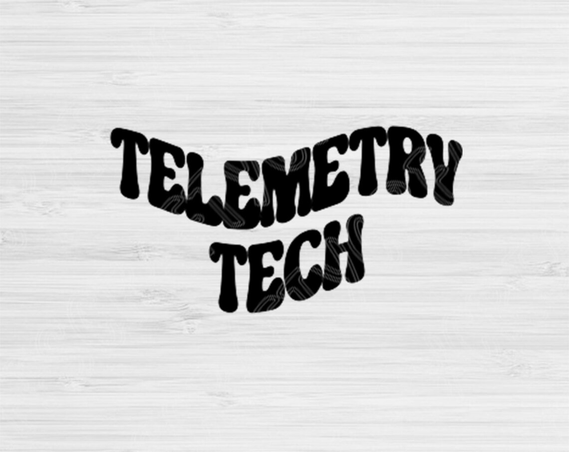 Telemetry Tech Svg Dxf Png Eps Cut Files Telemetry Technician - Etsy