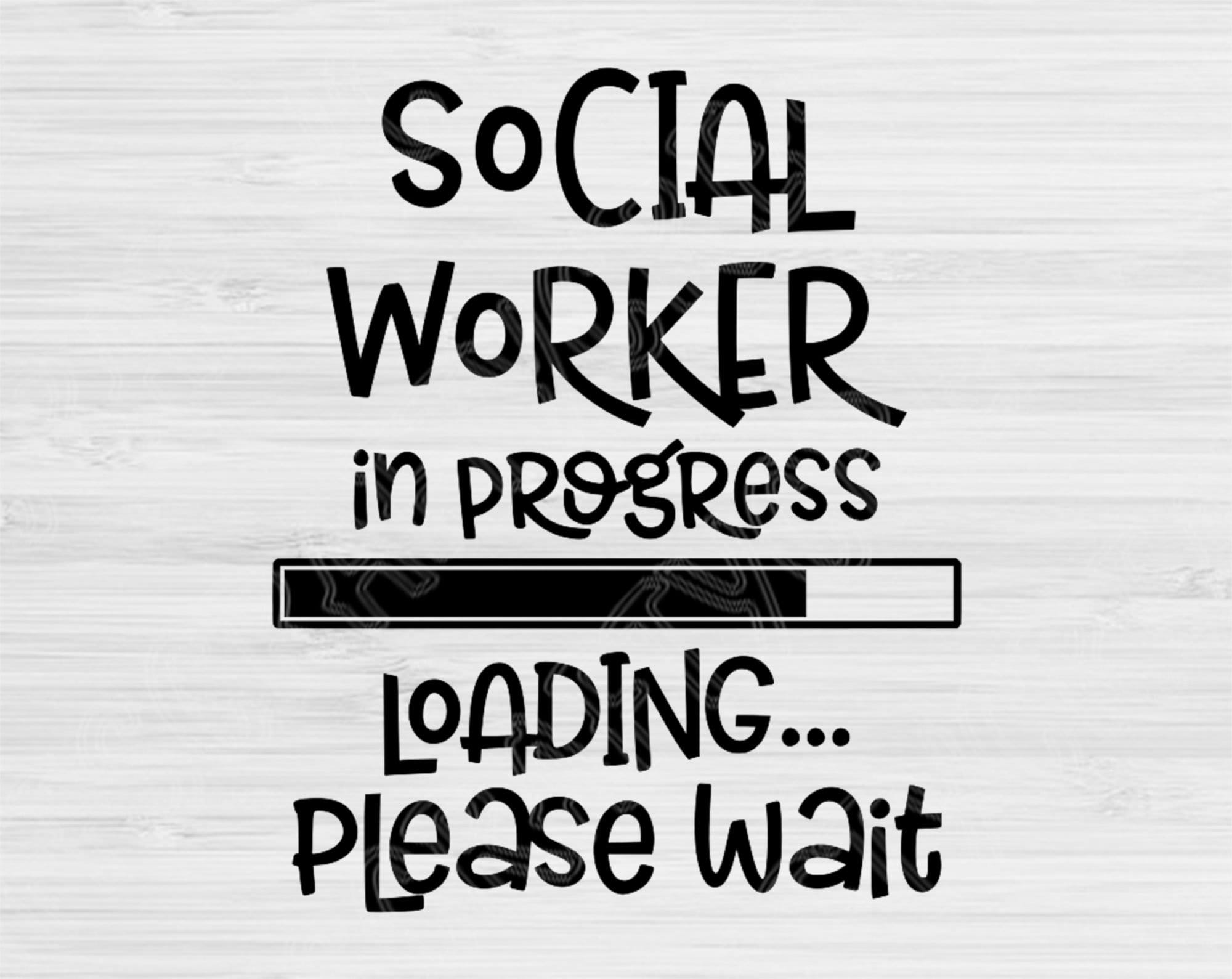 Social Worker Svg in Progress Loading Please Wait Svg Dxf Eps - Etsy