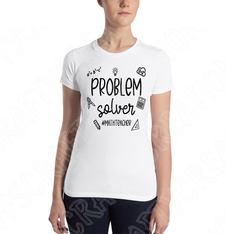 Problem Solver Svg Math Teacher Svg Teacher Appreciation | Etsy
