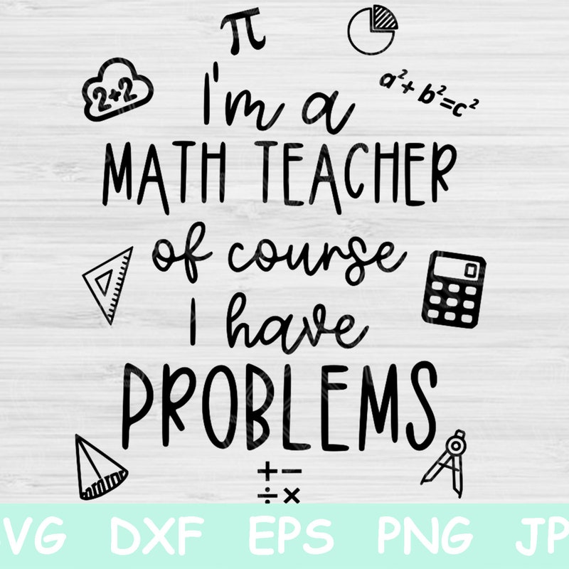 Funny Teacher Svg - Etsy