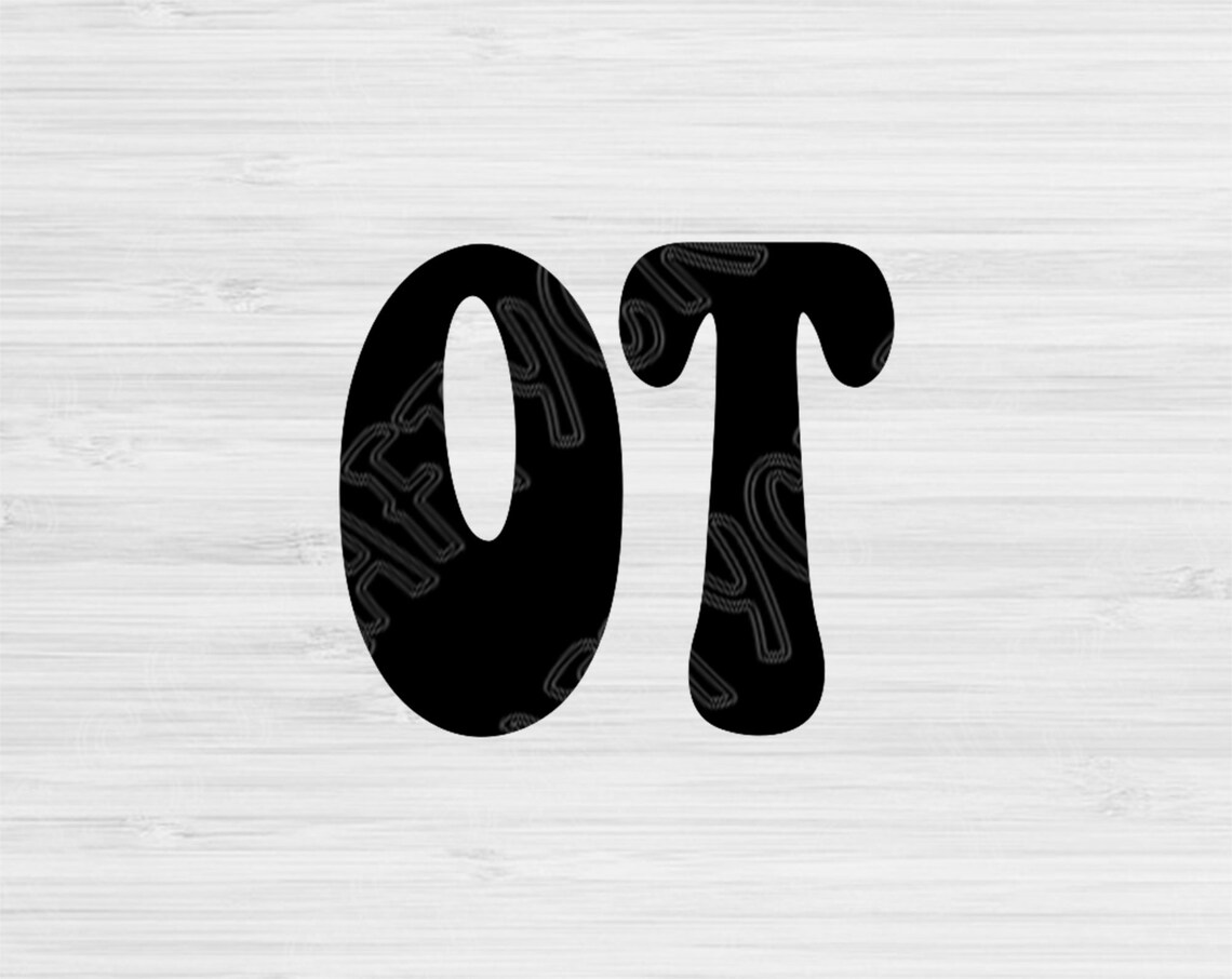 OT Svg Png Cut Files Occupational Therapist Svg Occupational - Etsy