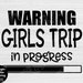 Warning Birthday in Progress Svg Files for Cricut Birthday - Etsy
