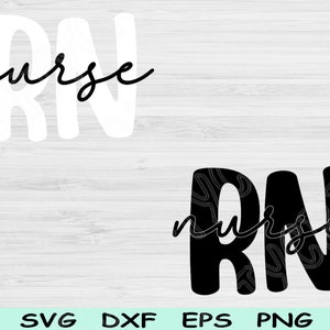 RN Svg Dxf Png Cut Files, Registered Nurse Svg, Nurse Life Svg Files ...