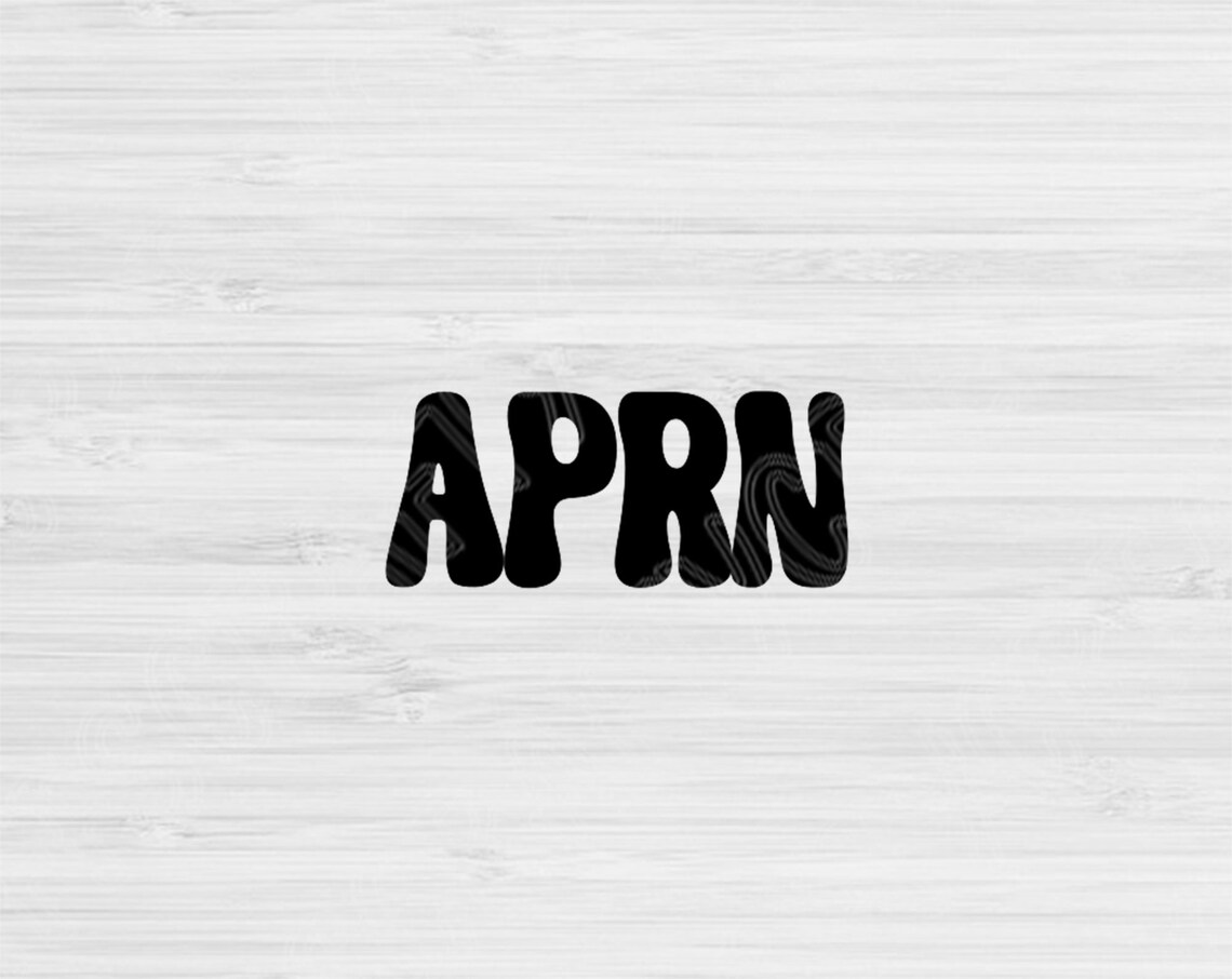 APRN Svg Advanced Practice Registered Nurse Svg Dxf Png - Etsy