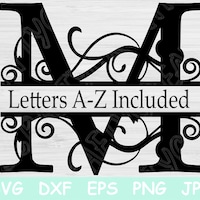 Monogram Svg - Etsy
