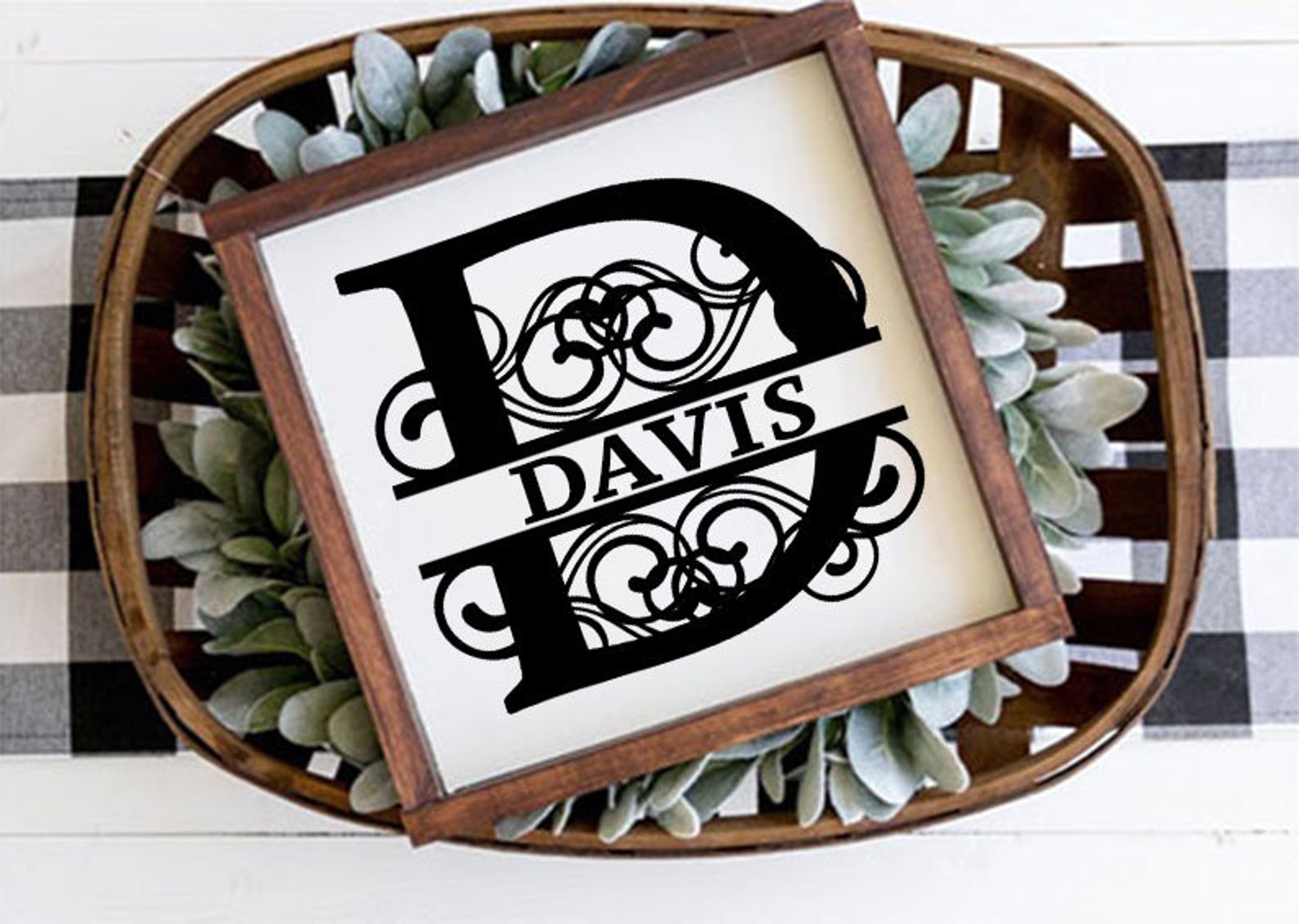 Monogram Font Svg Split Letter Svg Dxf Eps Png Instant - Etsy