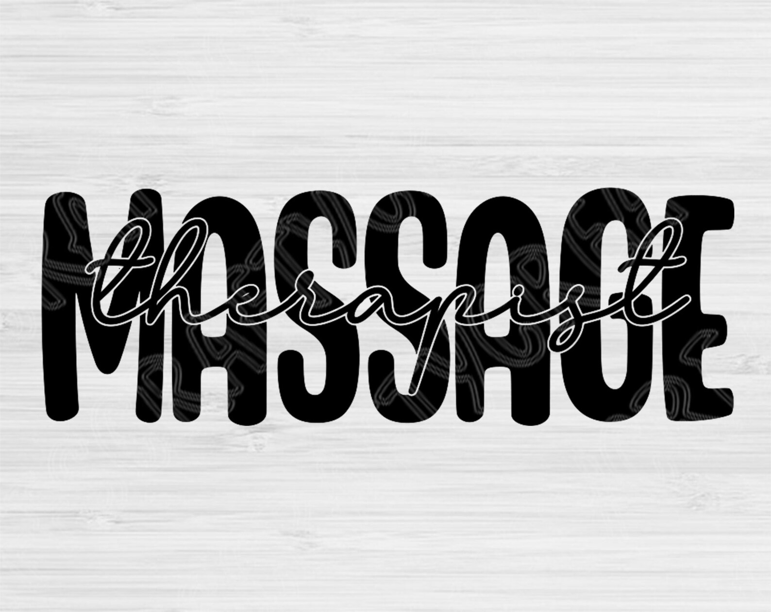 Massage Therapist Svg Dxf Png Cut Files, Massage Svg, Massage Therapy ...