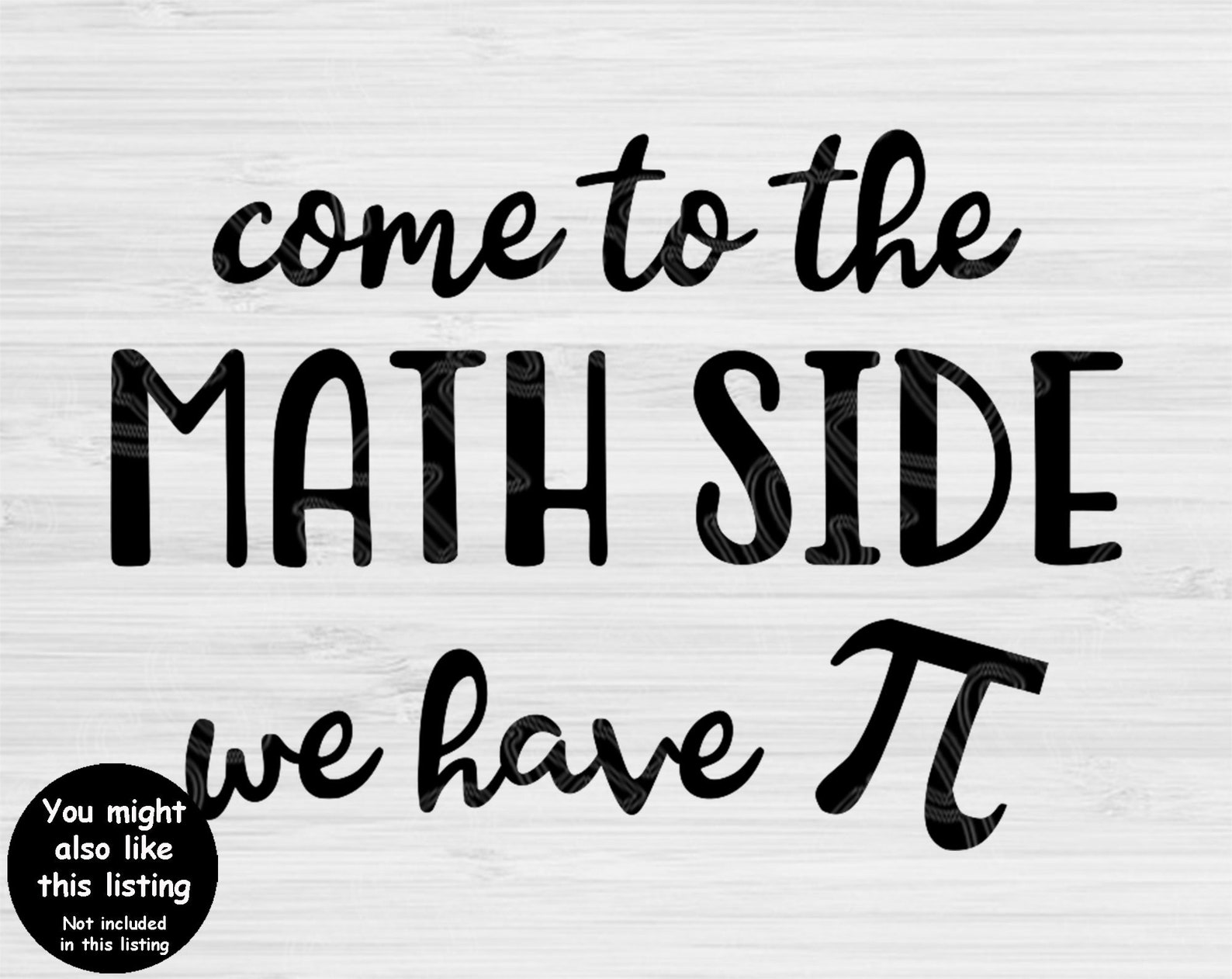 Math the Only Subject That Counts Svg Math Teacher Svg Funny - Etsy