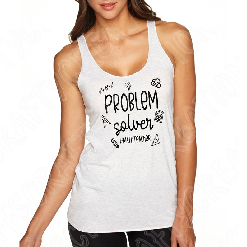 Problem Solver Svg Math Teacher Svg Teacher Appreciation | Etsy