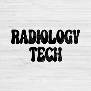 Radiology Tech Svg Dxf Png Eps Cut Files, Radiology Svg, Rad Tech Svg ...