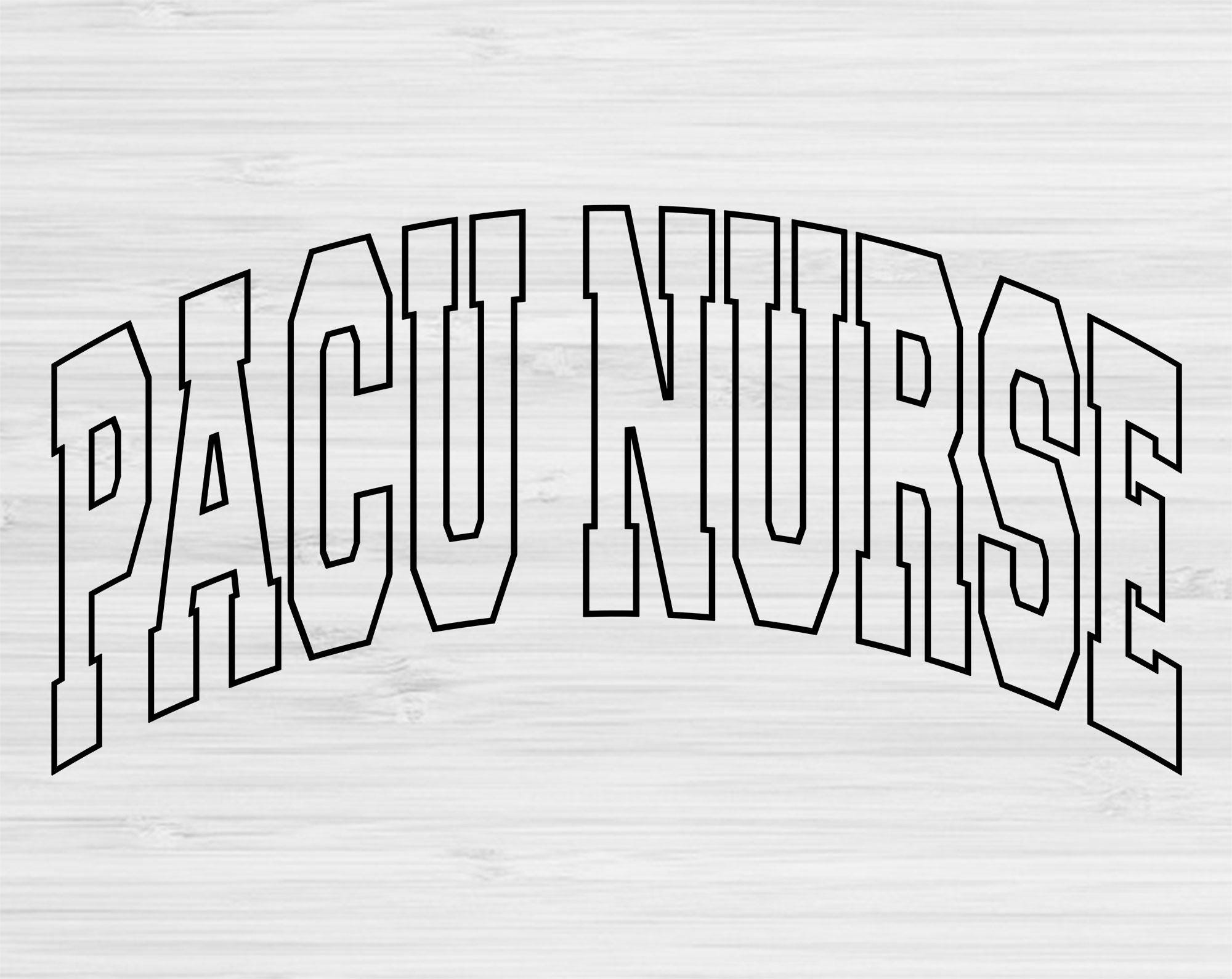 PACU Nurse Svg Dxf Cut Files, PACU Nurse Png, Post Anesthesia Care Unit ...