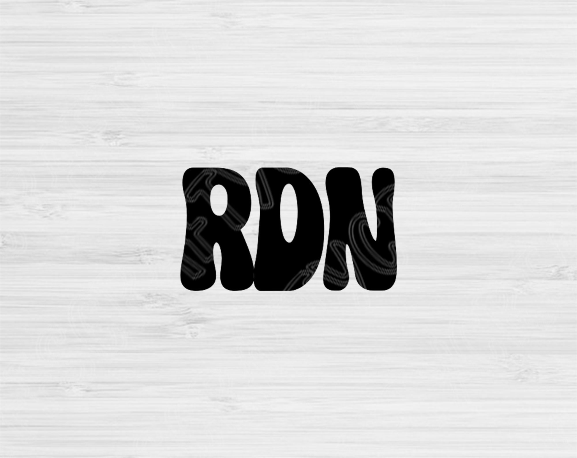 RDN Svg Dxf Png Eps Cut Files Registered Dietitian - Etsy