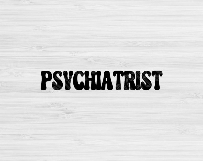 Psychiatrist Svg Dxf Png Eps Cut File Psychology Svg Mental - Etsy