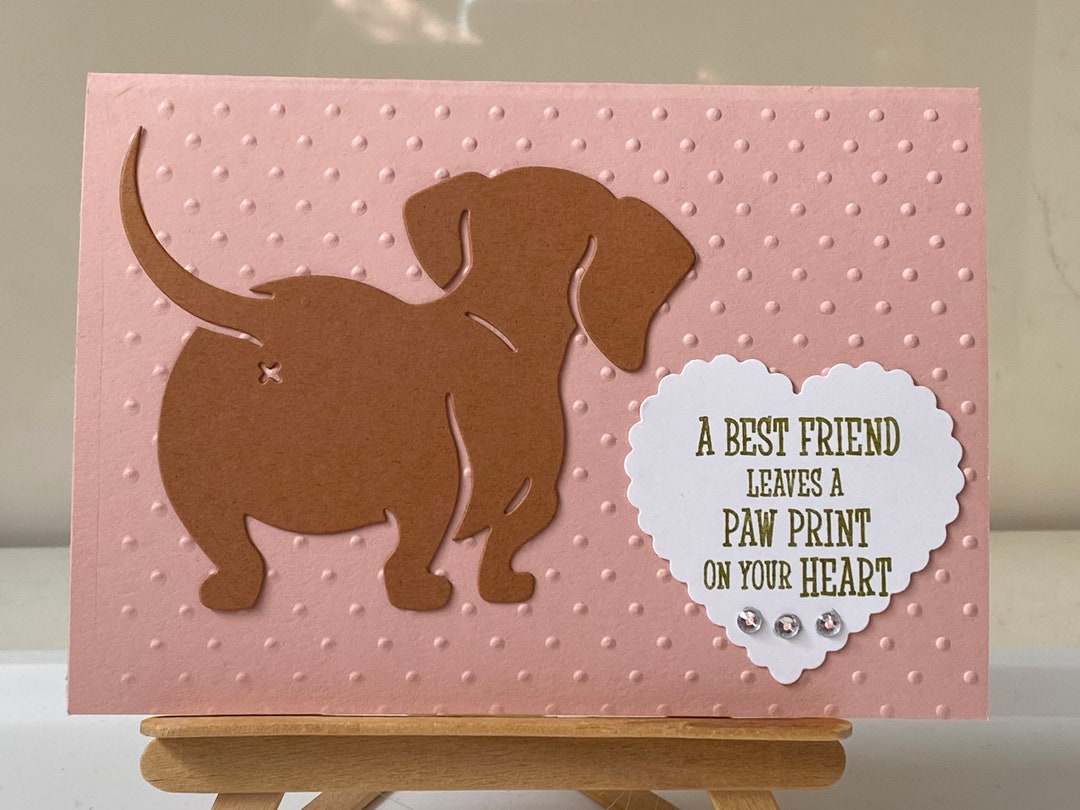 Dog Sympathy Card, Pet Bereavement Card, Thinking of You Card, Greeting ...