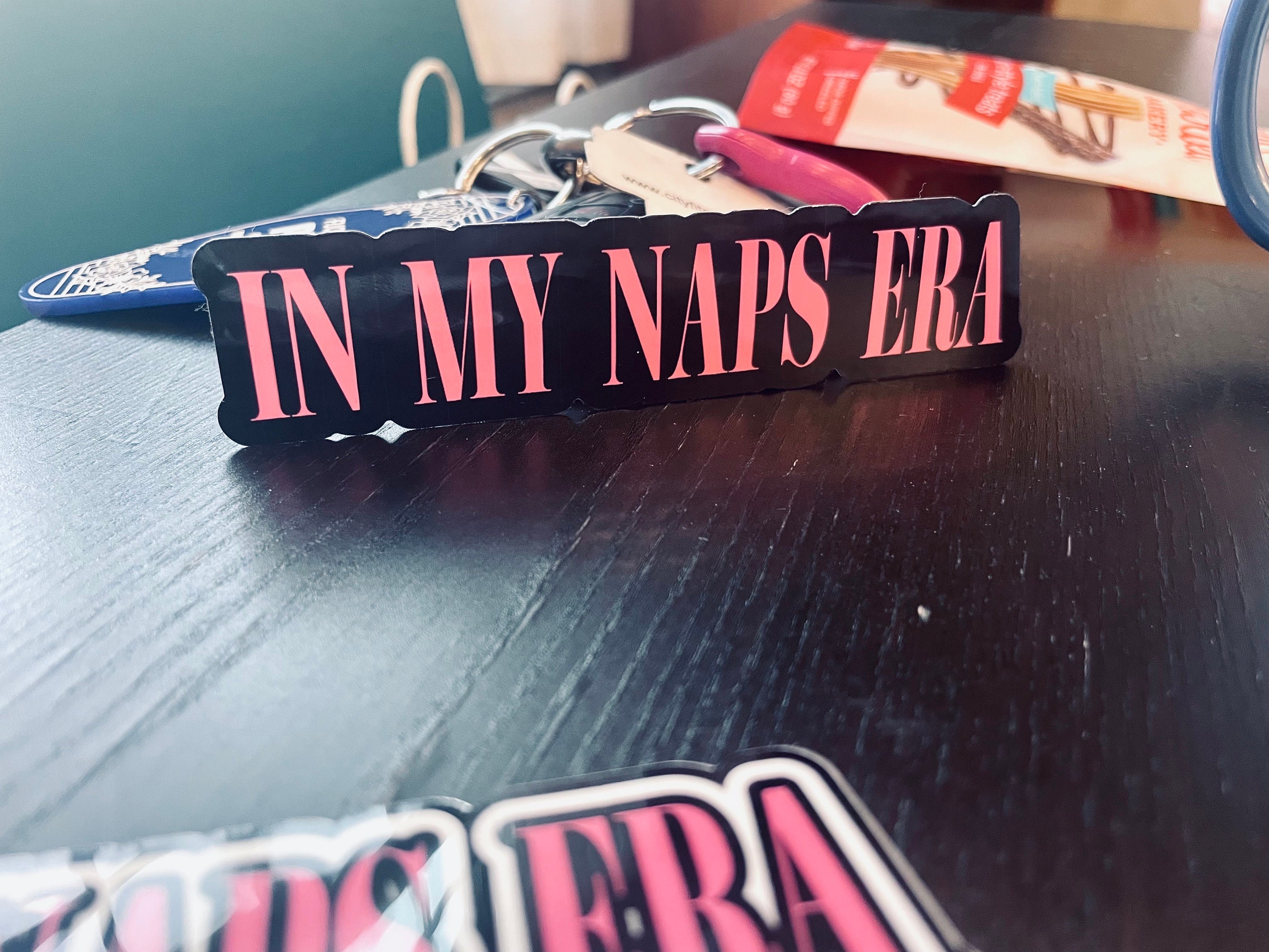 In My Naps Era TS Sticker for Water Bottle Laptop Planner Etc Small ...