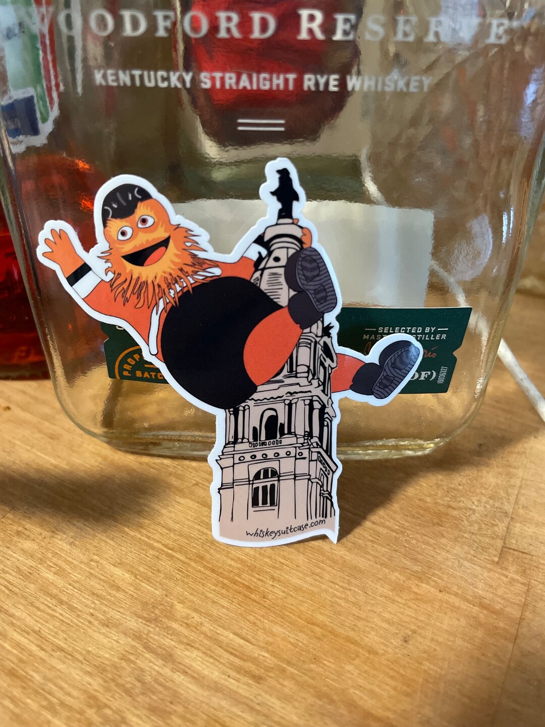 Gritty King Kong Philly City Hall Glossy Vinyl Sticker - Etsy