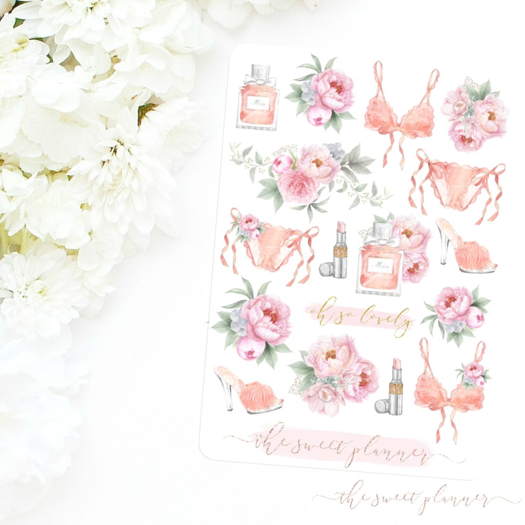 CHARMING | Deco Sticker Sheet - Etsy