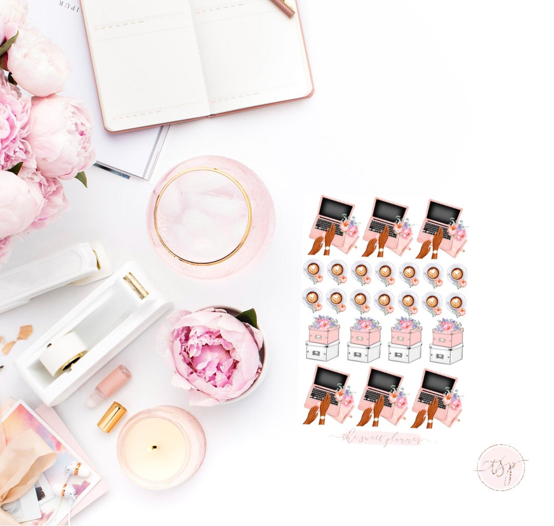 SPRING REFRESH DETAILS| Deco Sticker Sheet | Floral Planner Stickers ...