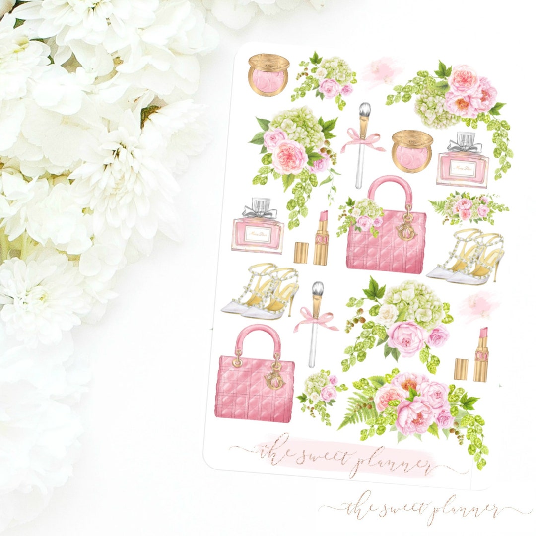FLORAL BEAUTY | Deco Sticker Sheet - Etsy