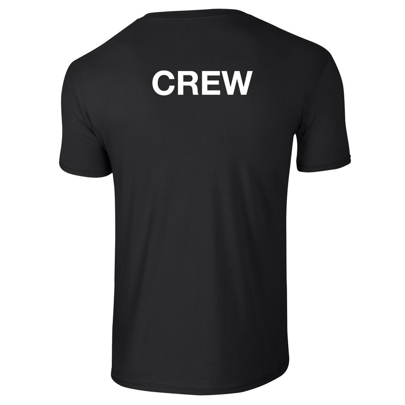 CREW T-shirt. Stage Crew, Rowing, Sailing Crew, Event Crew, Theatre ...