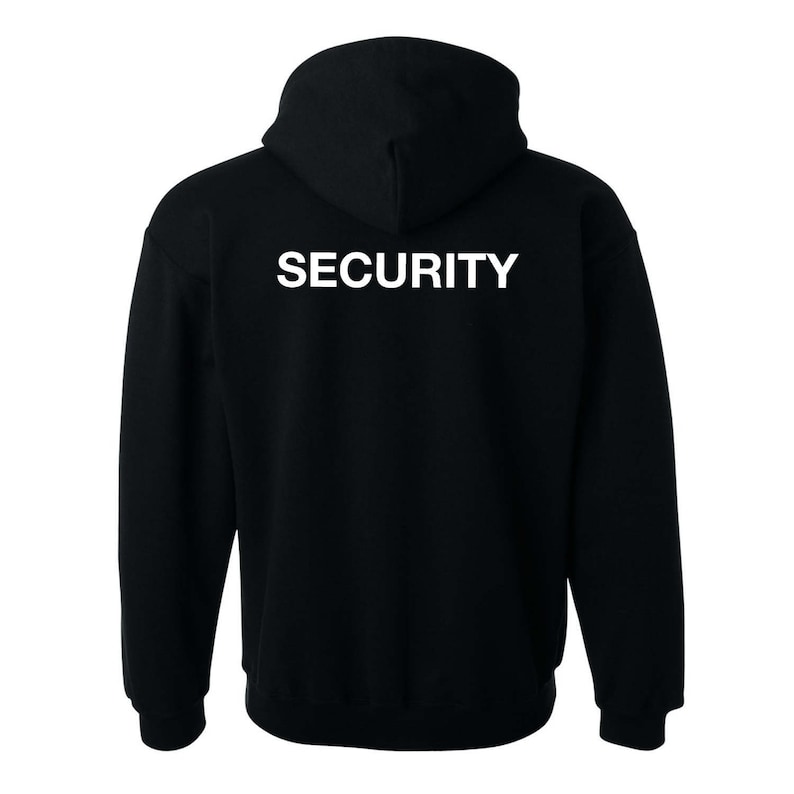 Security Hoodie - Doorman, Bouncer, Security Personnel Work Hoodie - Etsy