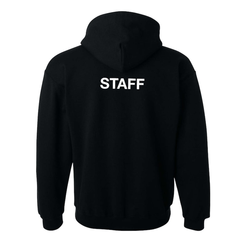 Staff Hoodie - Ideal for Staff / Employees, Festivals, Teachers, Events ...