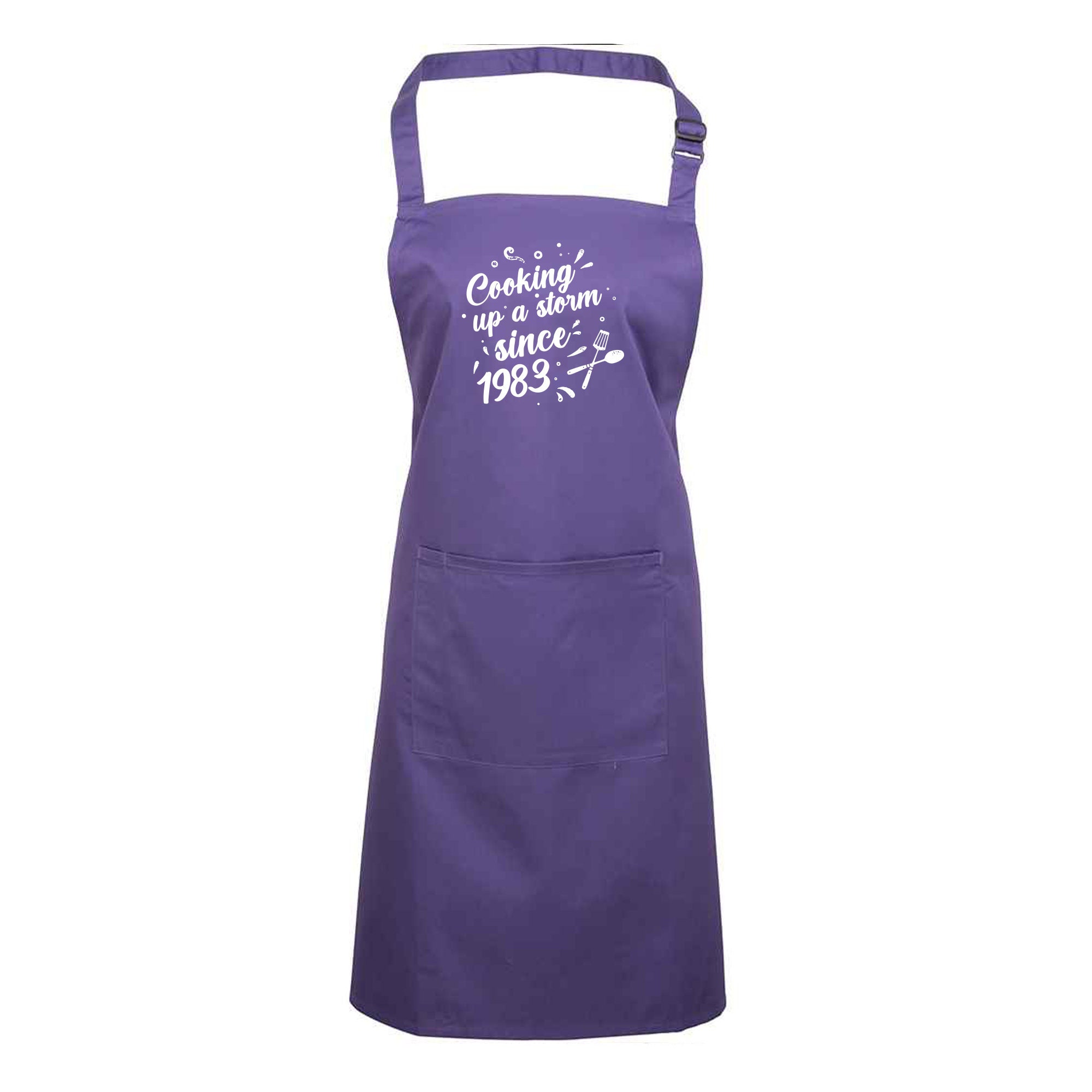 Birthday Apron Anniversary Apron. Cooking up a Storm Apron - Etsy