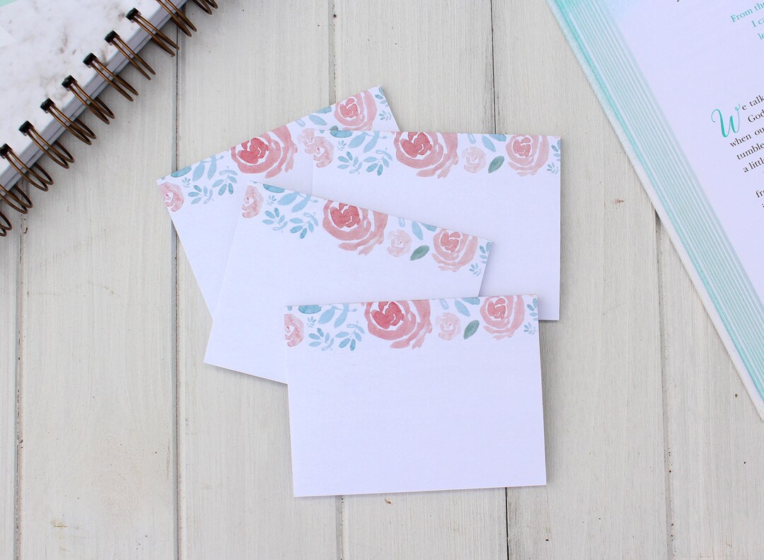 Watercolor Sticky Notes - Etsy