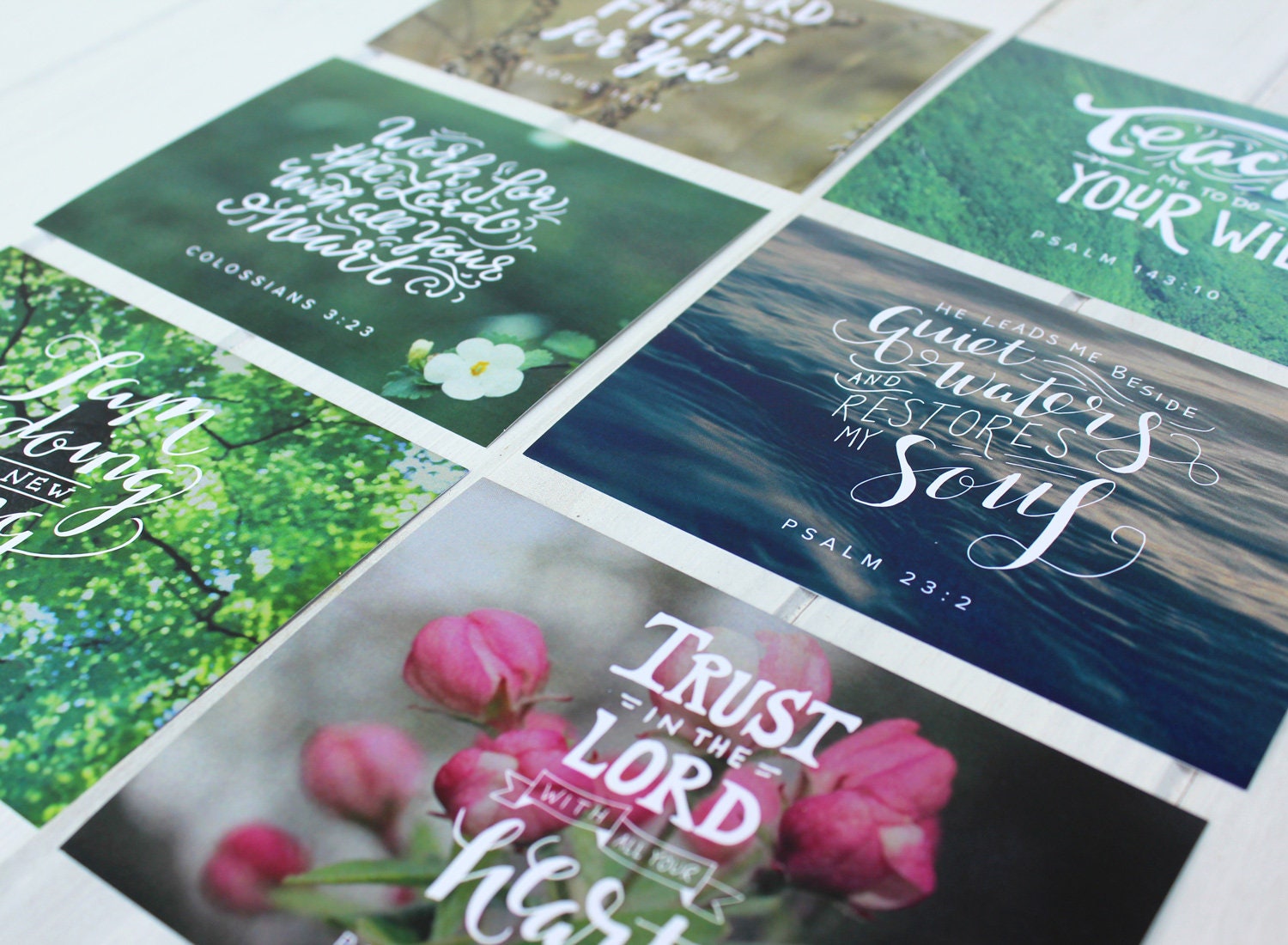 Photo Verse Cards, Scripture Cards - Etsy