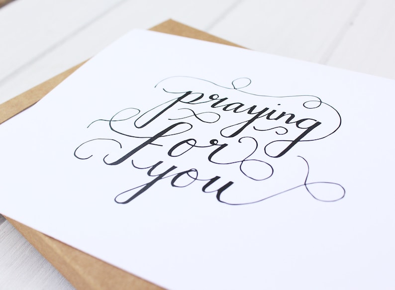 Praying for You Notecards - Etsy