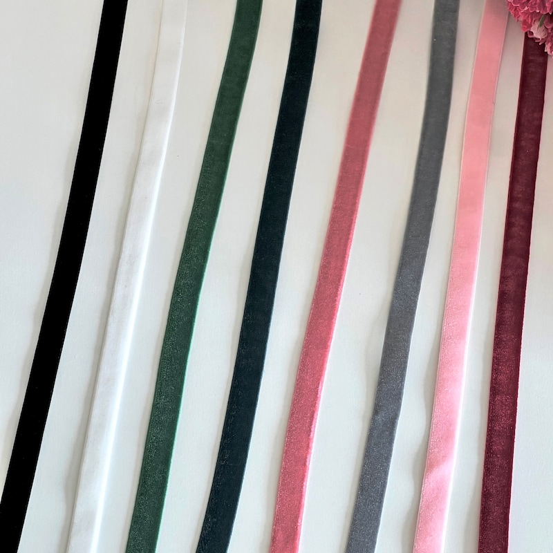 Velvet Ribbon - Etsy
