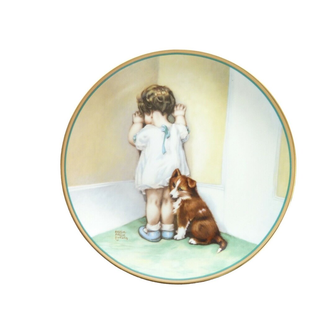 Vintage Child's Best Friend in Disgrace Collector Plate Hamilton ...