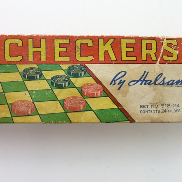 Red Checkers - Etsy