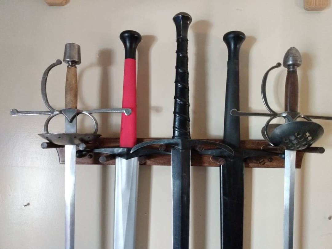 Compact Vertical Sword Rack - Etsy