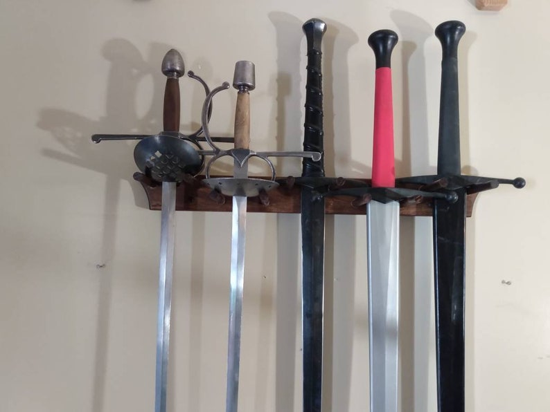 Compact Vertical Sword Rack - Etsy