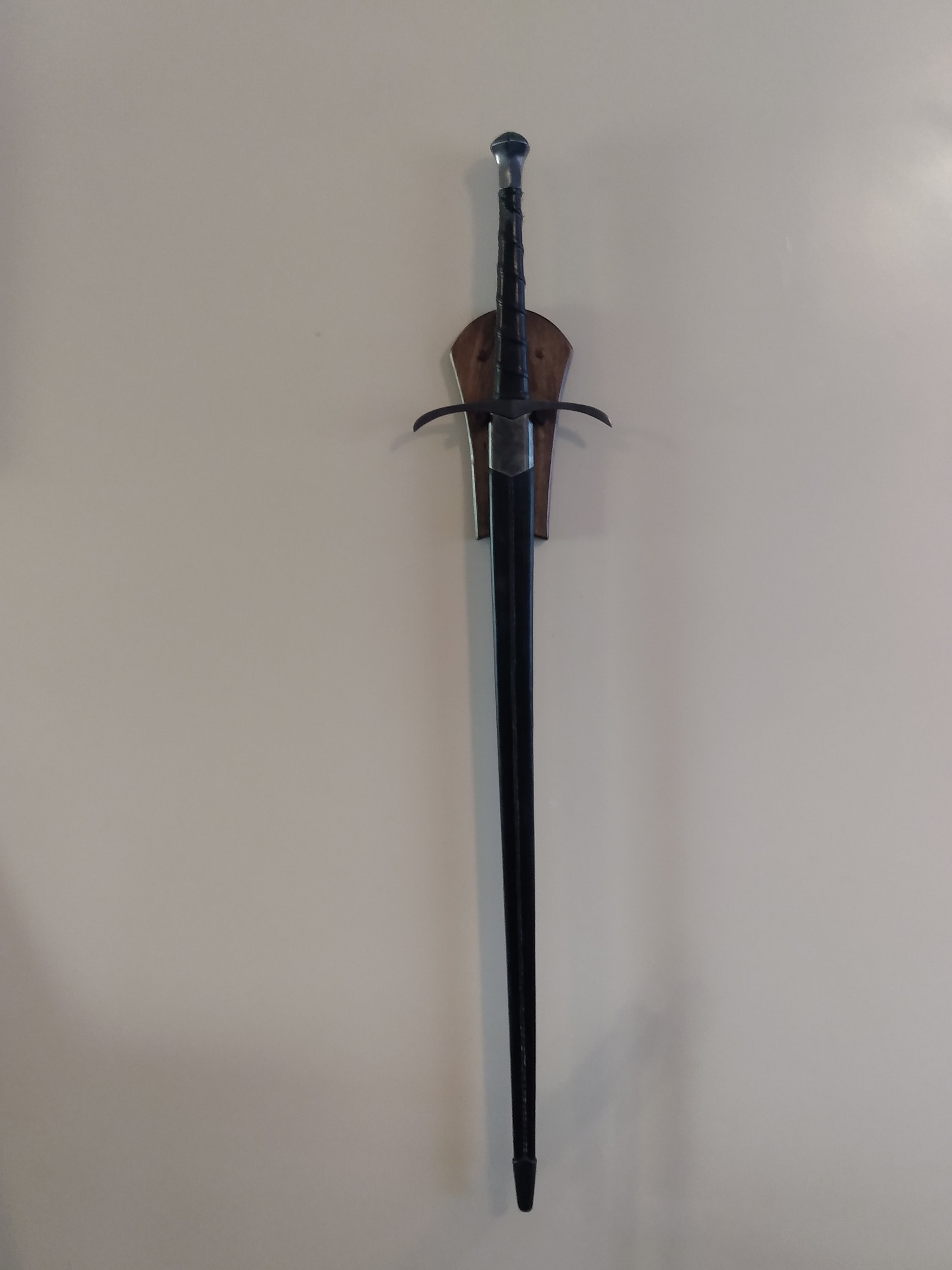 Vertical Sword Wall Display