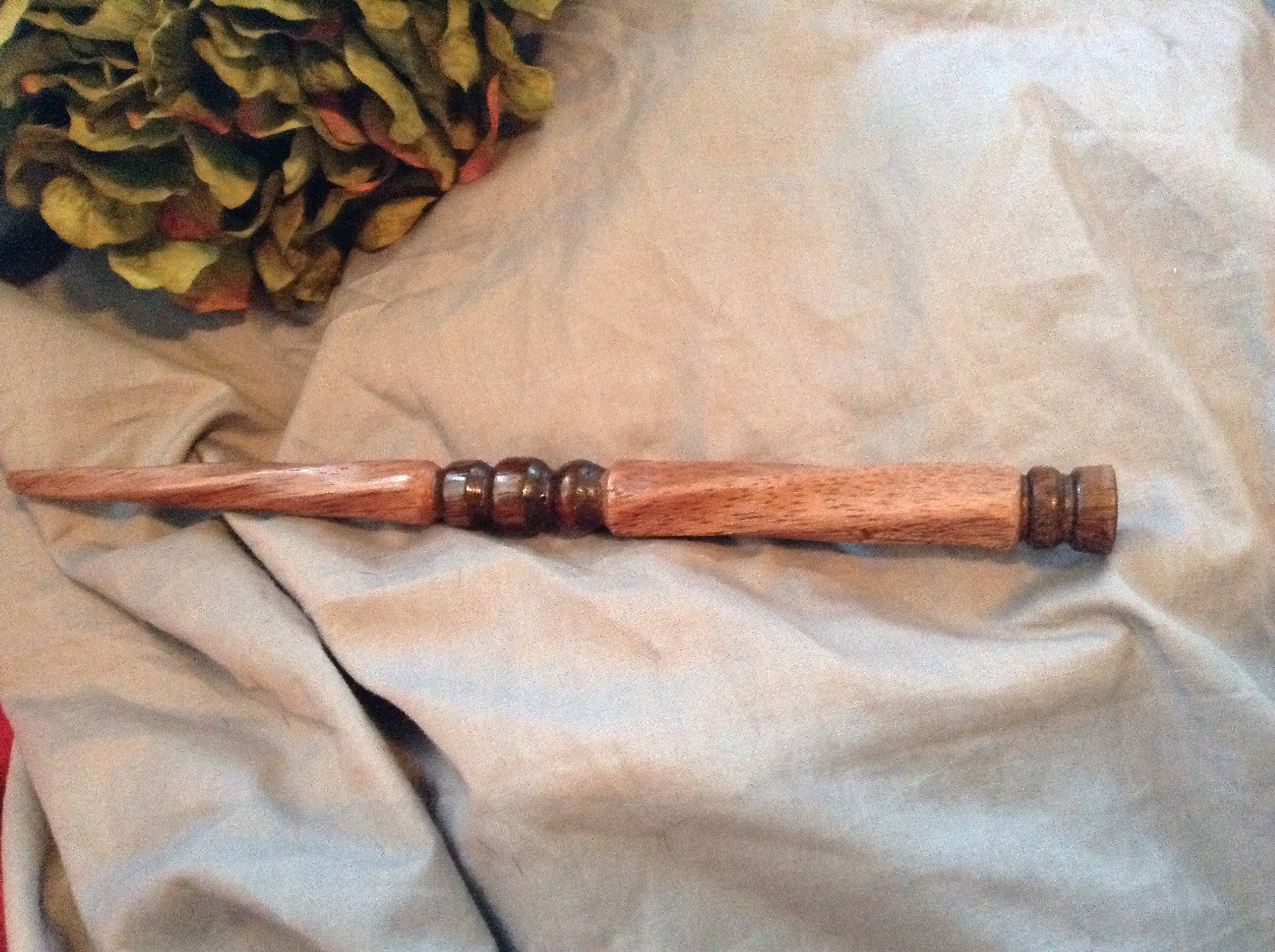 Sycamore Horned Serpent Horn Magic Wand #307