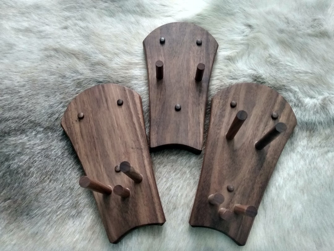 Walnut Sword, Axe, and Bow Displays - Etsy